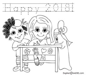 Happy 2018! - Sophie and Sadie